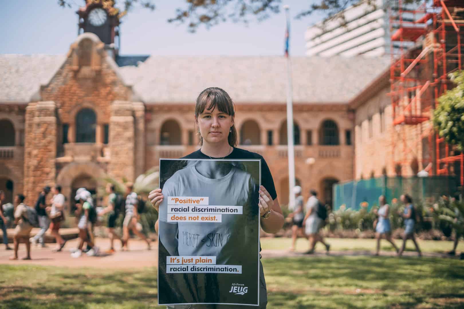 University of Pretoria admits their policies are racist - AfriForum Jeug